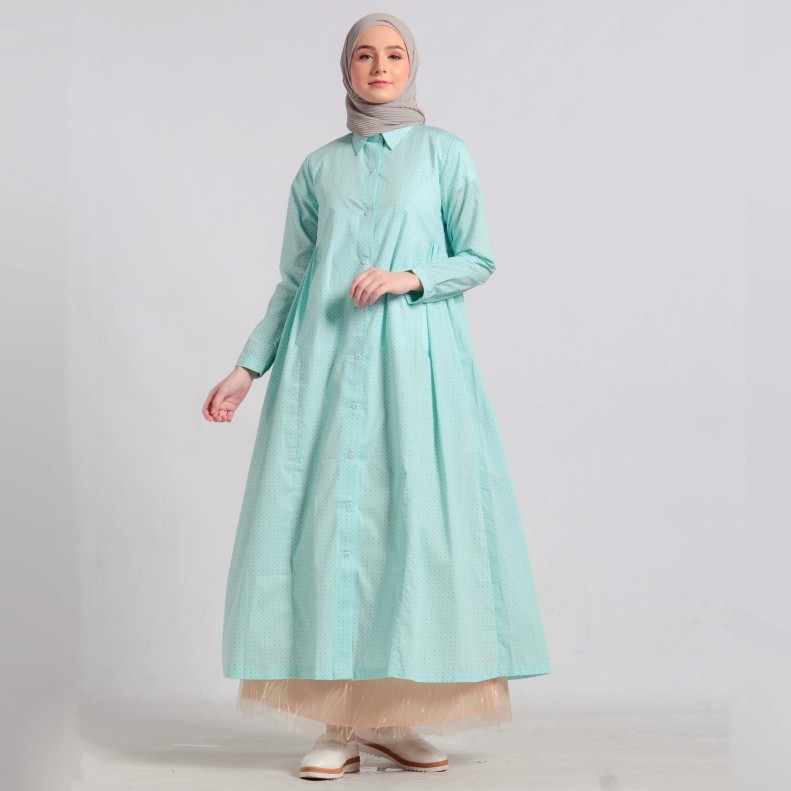 Inspirasi Mix and Match Warna Hijau Tosca agar Menawan